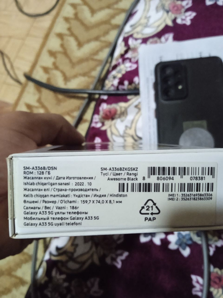 Samsung A33 5g original