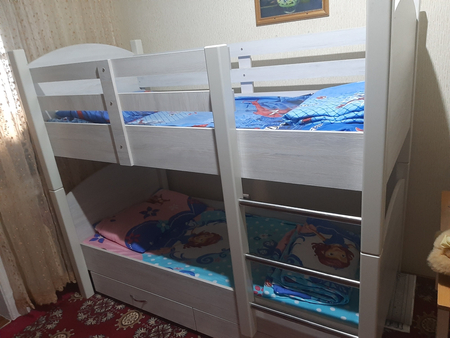 2 этажли болалар краватчаси