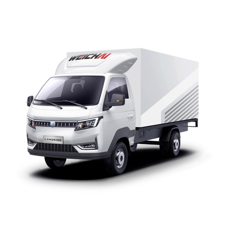 Weichai landking  грузовики с кузовом  от 3 метров до 4,2 метра