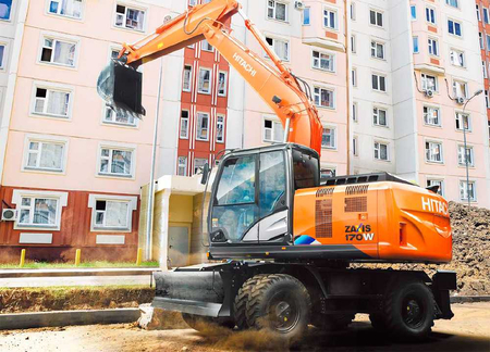 Колесный экскаватор Модель ZX170W-5A