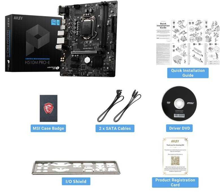 MSI Материнcкая плата H510M_PRO-E