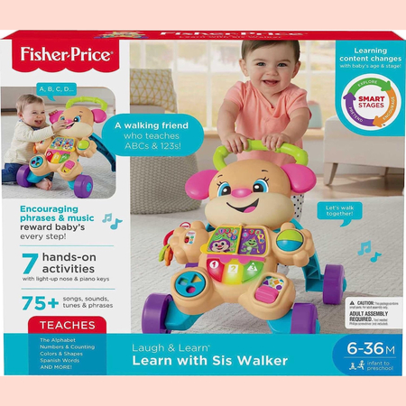 Ходунки Fisher Price Sister для девочек