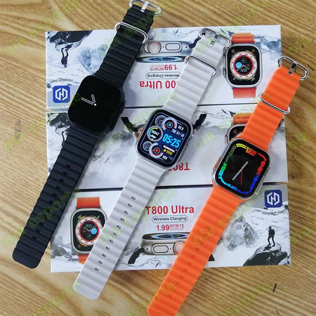 Aqilli soat Smart Watch Apple IOS T800 ULTRA / Yetkazib berish bepul !