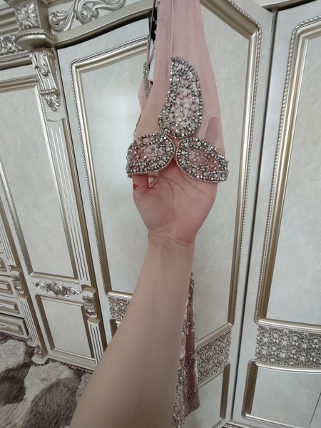Курта пойча персиковый цвет