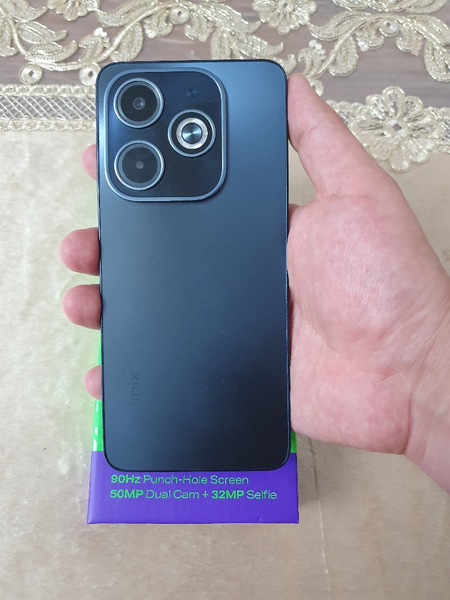 srochna Sotiladi Infinix Hot 40 i  8/128Gb Black 4G Karobka dakument