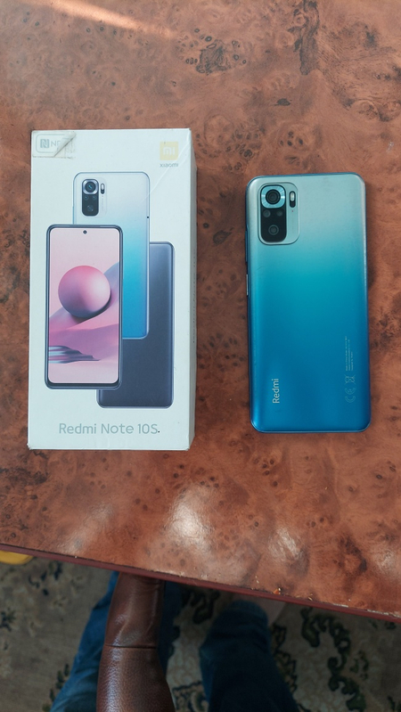 Redmi 10 S sotiladi holati yaxshi xotira 128 gigabayt