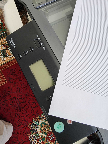 Canon MF 4410 Oqqora 3/1 Printer Tiniq Kam ishlagan 1 oy Garantya