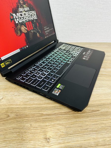 ACER Nitro Ryzen 7-16 Ядерный+RTX3050 готовый Супер игровой ноутбук