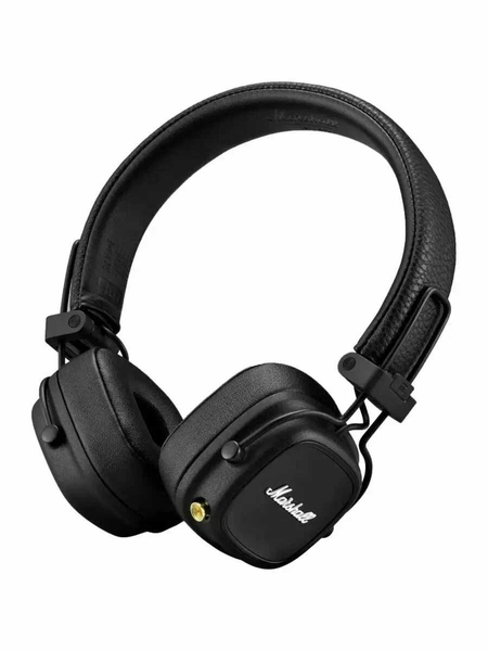Беспроводные наушники Marshall Major IV, mini jack 3.5 mm, черный