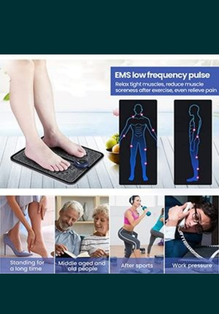 EMS foot massager oyoq va qoʻl massajchisi