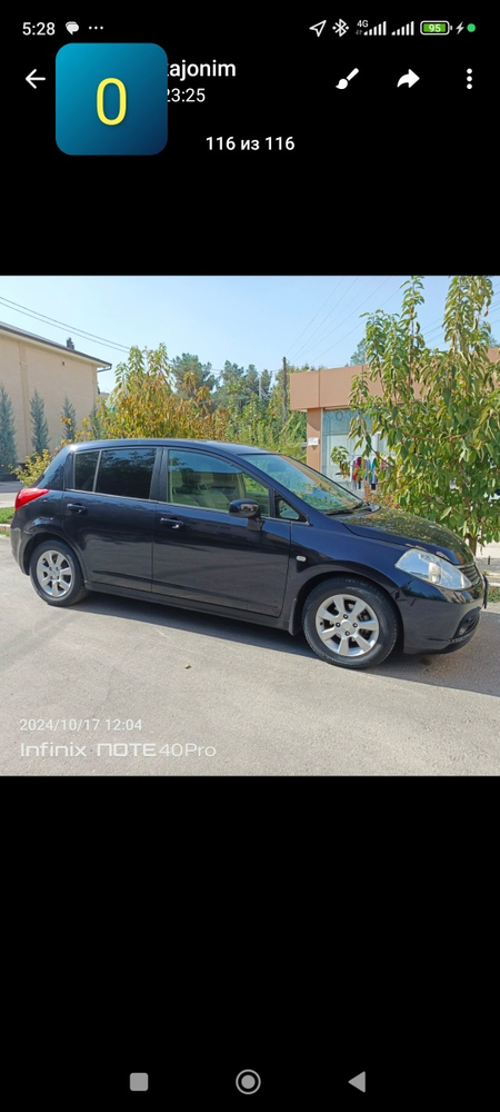 NISSAN TIIDA inamarka sedan
