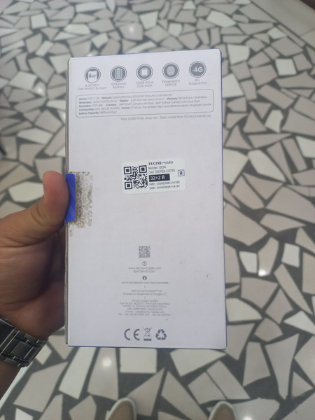 Techno Spark 5  Pop
