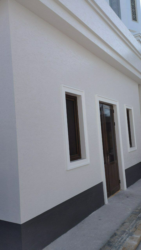 Travertino fasad
