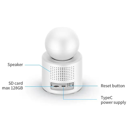 360° Онлайн Камера наблюдения. Baby monitor. Видео няня.