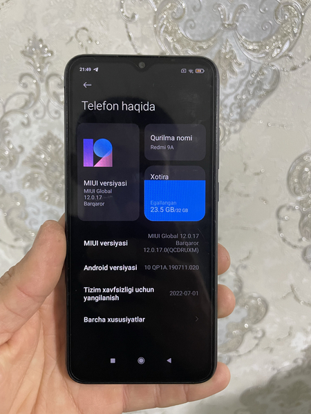 Redmi 9A Srochna ideal