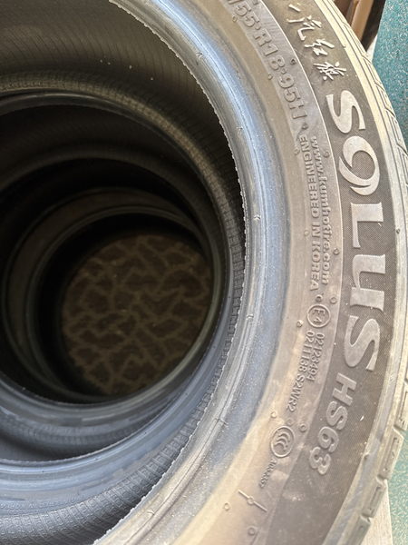 Kumho solus 215 55 r18