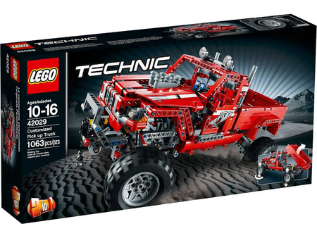 Lego. Technic. 42029. Customized Pick up Truck (Тюнингованный пикап)