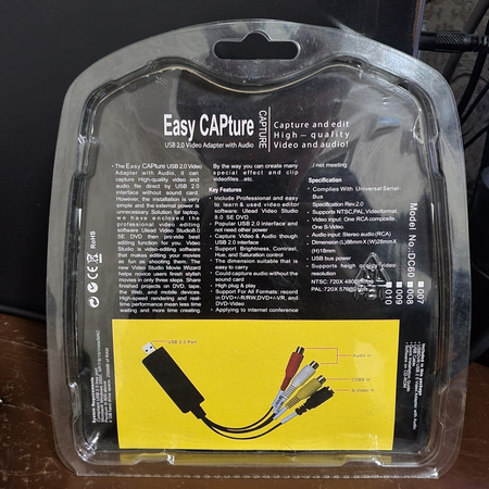 Video zahvat video adaprot Easy CAPture