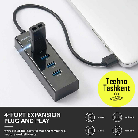 Usb 3.0 Hub 4-port 5Gbps (Garantiya) (Dostavka Bor)