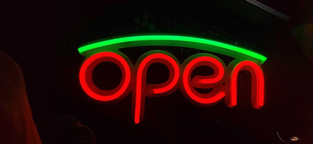 OPEN Neon tablo mahsuloti