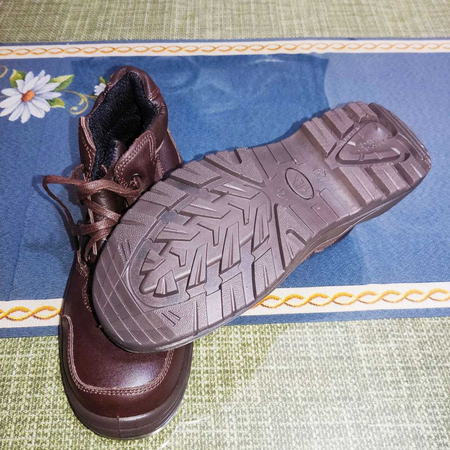 Рабочие ботинки из экокожи, 41 р-р.