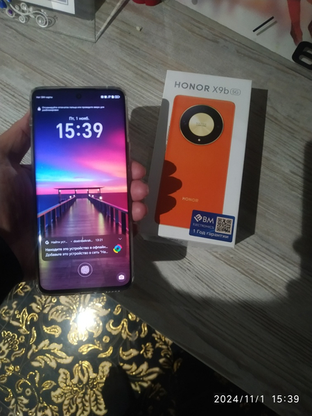 Honor x9b 5g 8+256 sotiladi