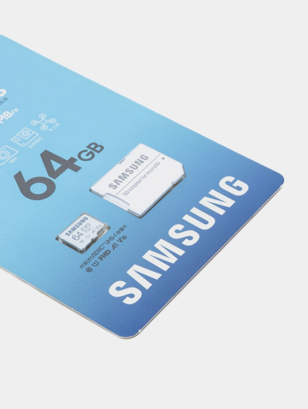 MicroSD: SAMSUNG EVO Plus - 64GB - 130MB/s