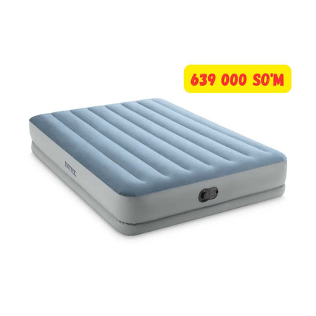 Intex 64159, надувной матрас 203 x 152 x 36 см Бесплатная Доставка
