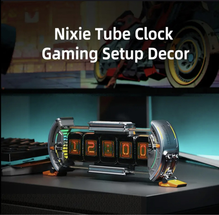 Divoom Times Gate Pixel Desktop Clock With Smart App Control RGB LED