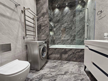 Дархан, Центр, Кары Ниязова, новостройка Real House, 3/4/9 80 М², евро