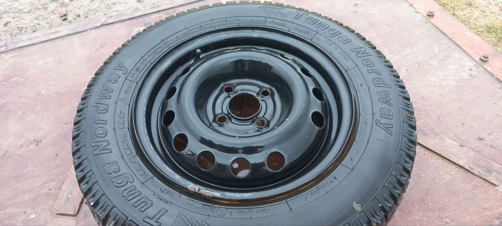 Балон зимний 185,я70,14,тунга нордвей дисками комплект янги
