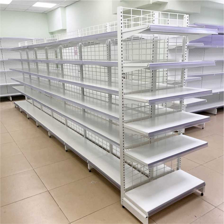 Удобные стеллажи для кассовой зоны, metall tokchalar