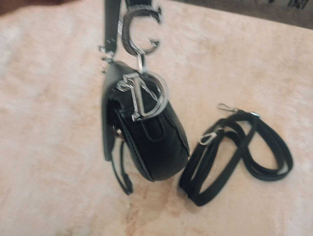 Dior Сумка Saddle с ремнем
