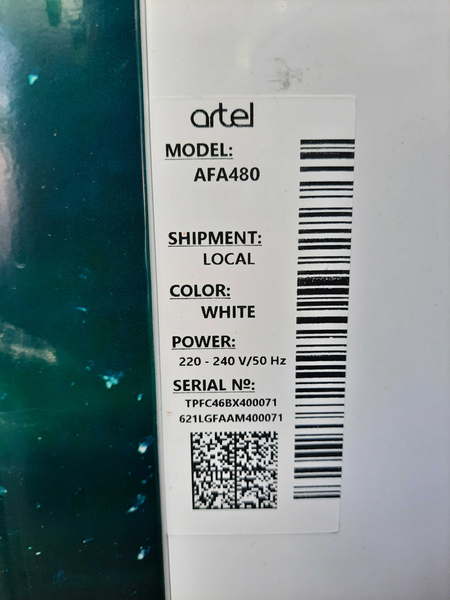 Artel AFA 480 morozilnik