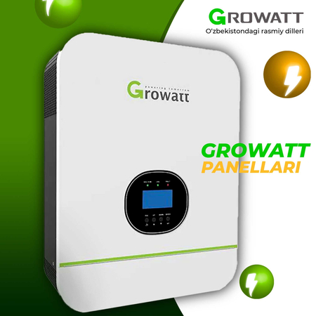 Quyosh panel | Solar panel | Invertor | Growatt | Солнечная панель