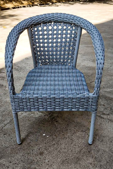 Деко стул из ротанга