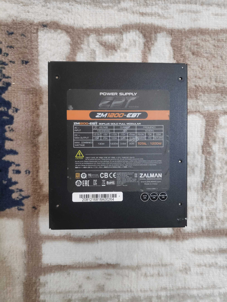 Блок питания Zalman ZM1200-EBT 1200W