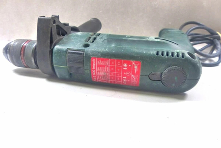 Ударная дрель Metabo SBE 600 Impuls, быстрозажимной патрон