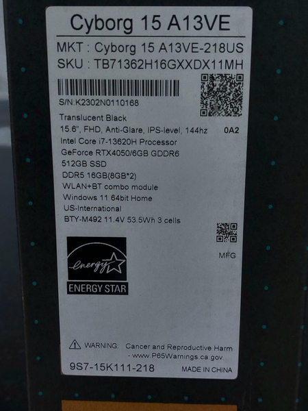 MSI ноутбуки сотилади