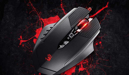 продам новый игровой мышь Bloody Q81 Металлические ножки X' GLIDE