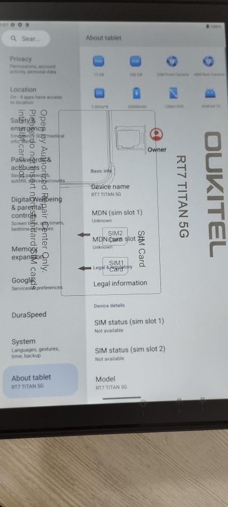 Oukitel RT7 Titan 5G 12/256 Gb
Oukitel RT7 Titan 5G 12/256 Gb
Хит

Ouk