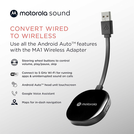 Беспроводной адаптер для Android Auto