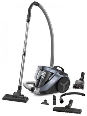 Пылесос Tefal TW3796EA, черный/сиреневый