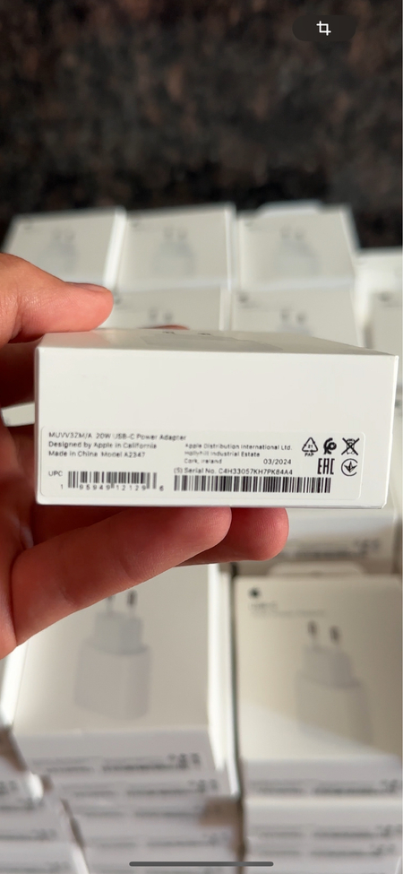 Apple 20W adapter 2024 Appstore OPTOM