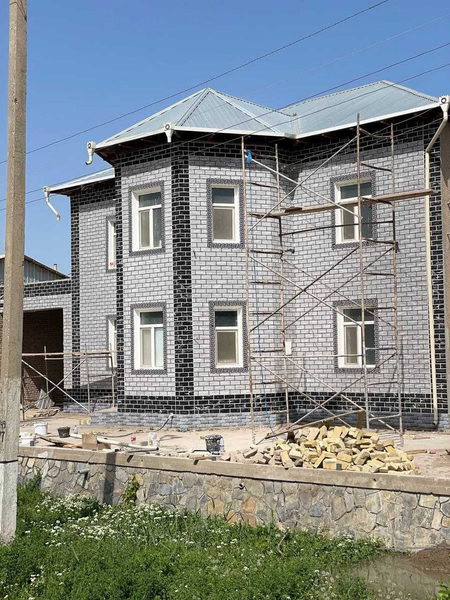 Каменный шпон для фасада