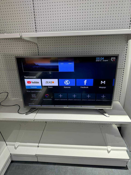 Продам телевизор Shivaki 43, Smart TV Original