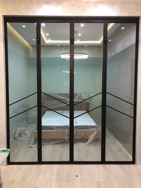 Стеклянные двери в стиле Loft