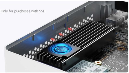 Мини ПК Minisforum NAB6 на Intel Core i7 12650H 16gb 512ssd Mini PC