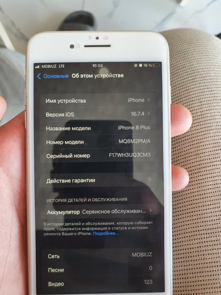 Iphone 8 plus .aybi yoq yengiday