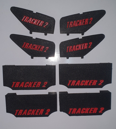 Tracker 2 заглушка на двери